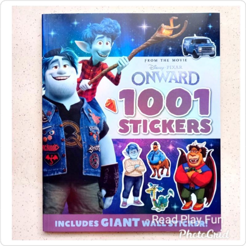 Jual ONWARD 1001 Stickers (Includes Giant Wall Sticker!) | Shopee Indonesia