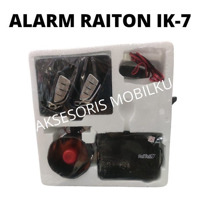 Jual CAR ALARM SYSTEM PENGAMAN MOBIL VIOS RAITON IK-7 SENSOR KUNCI ...
