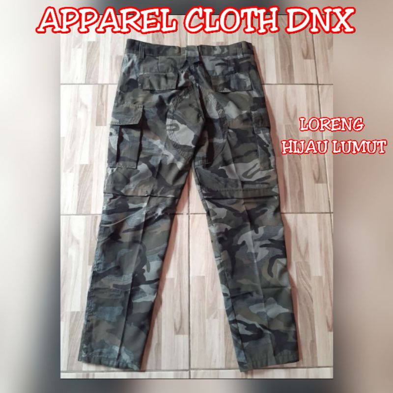 Jual CELANA ALPIN SAKU KEMPOL PUNK LORENG DORENG ARMY MERAH HITAM BIRU ...