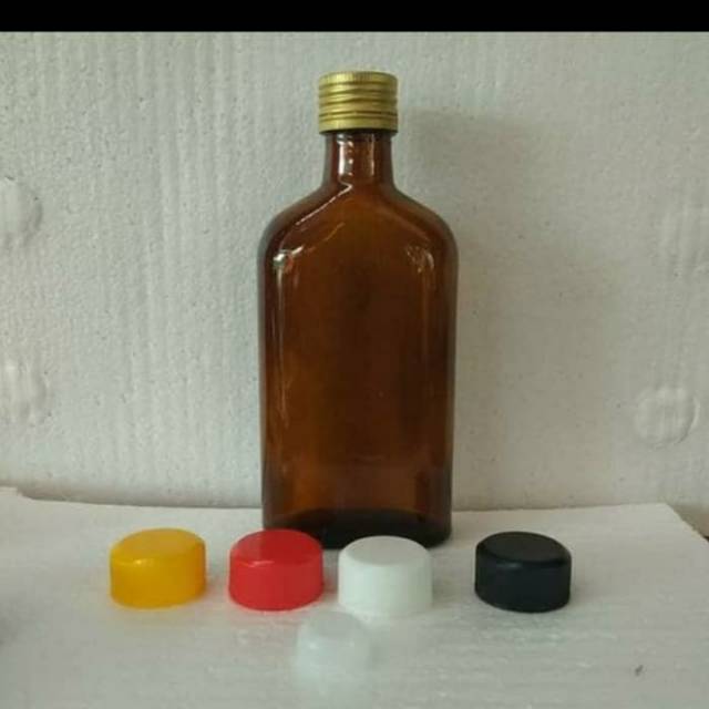 Jual Botol gepeng 250ml(brown) | Shopee Indonesia