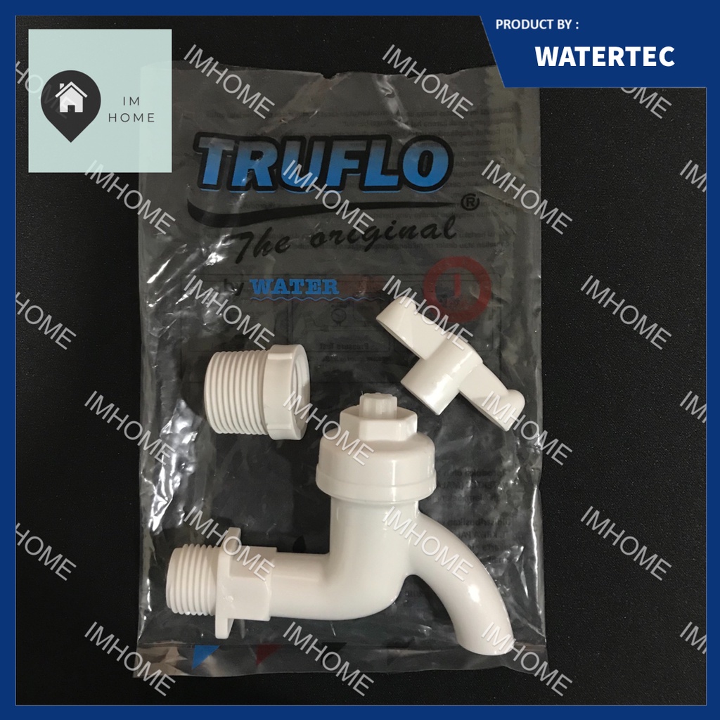 Jual (IMHOME) - Keran / Kran Air Plastik TRUFLO 1/2 inch 3/4 inch Per Dus (50 Pcs) | Shopee ...
