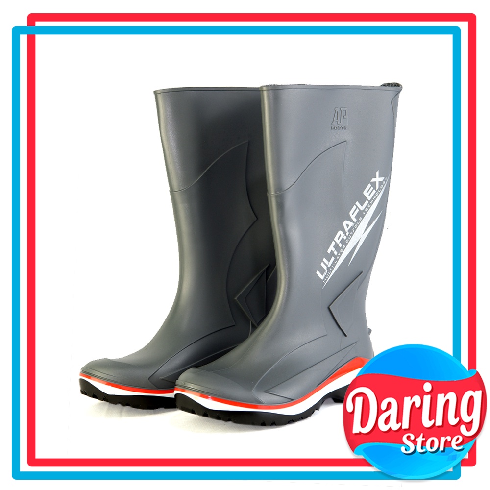 Jual Sepatu Boots Karet Ultimate AP 2018 Boot Kerja | Shopee Indonesia