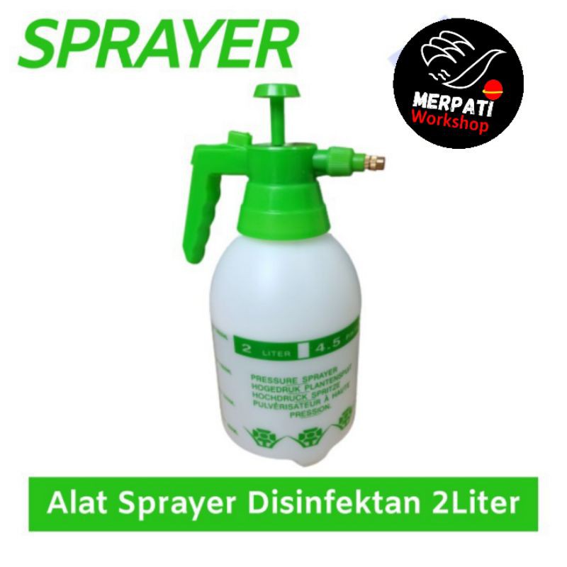 Jual Alat Semprot hama Disinfektan 2 liter manual sprayer hama | Shopee ...