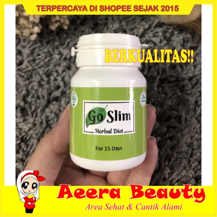 Jual GRATIS ONGKIR!! Go Slim untuk 15 Hari / Obat Diet Herbal LEBIH ...