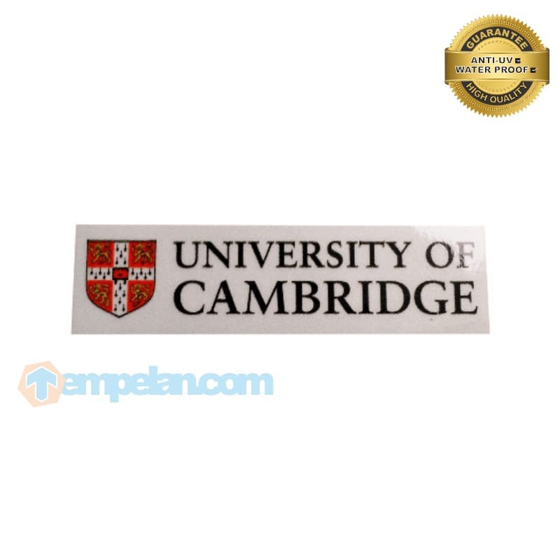 Jual STIKER UNIVERSITAS OF CAMBRIDGE | Shopee Indonesia