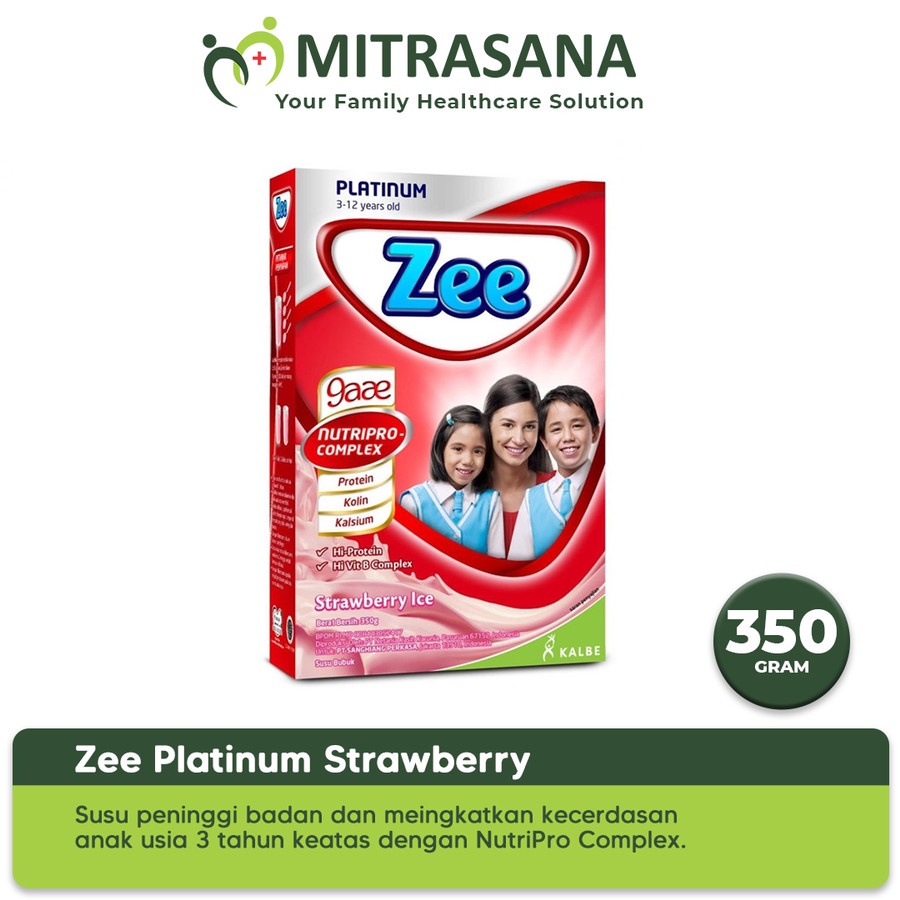 Jual Zee Reguler Rasa Strawberry dan Vanilla | Honey 350 Gr | Shopee ...