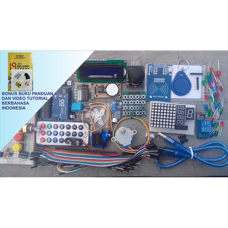 Jual Arduino Uno R3 RFID Learning Kit | Shopee Indonesia