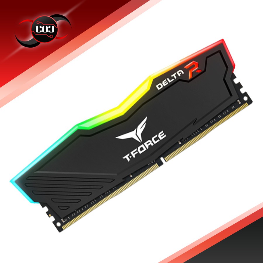 Jual Team Delta DDR4 RGB PC28800 3600Mhz Single Channel 16GB (1X16GB ...