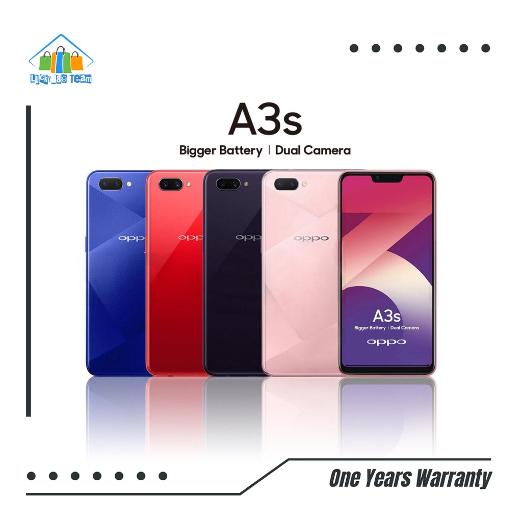 Jual OPPO A3S 6/128GB GARANSI 1 TAHUN | Shopee Indonesia