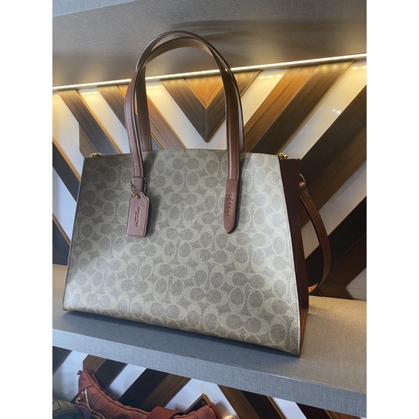 Jual COACH BUTIK beli di USA ORIGINAL carryall signature carry all ...