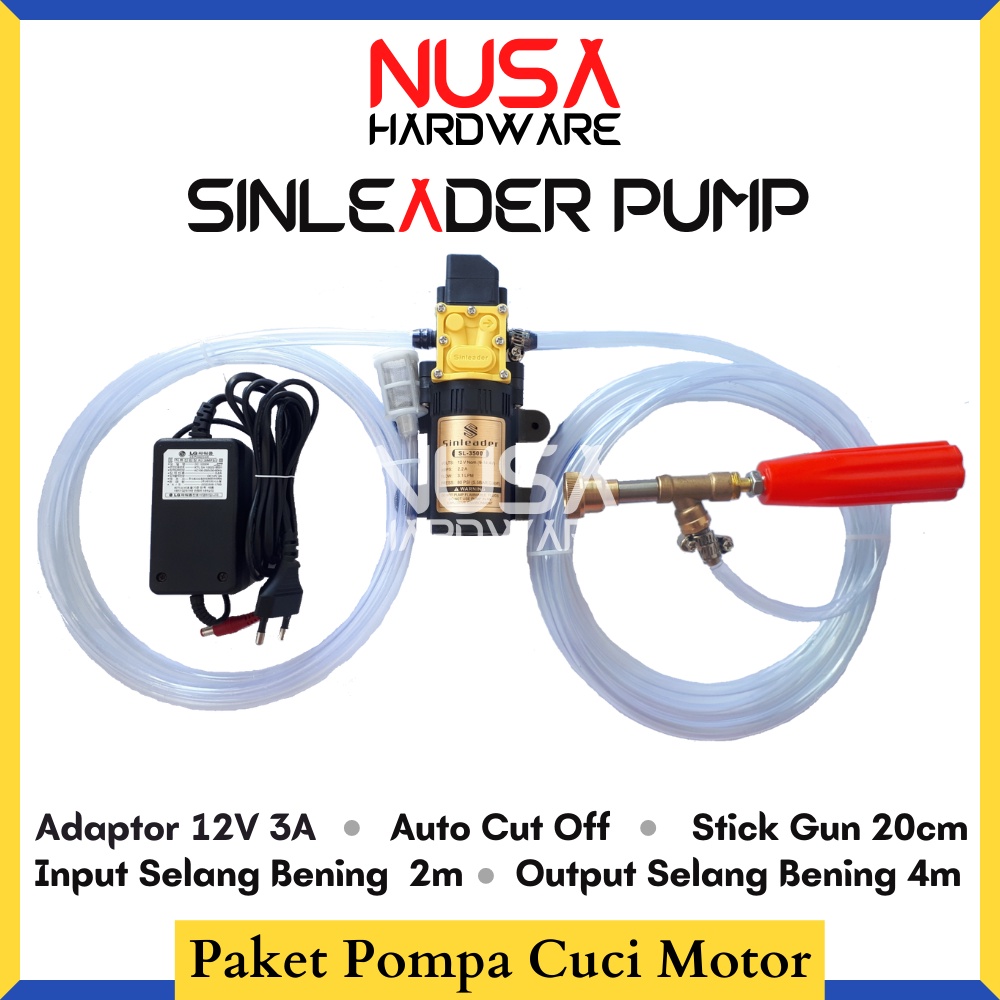 Jual Alat Steam Cuci Motor Mobil AC Paket Mesin Pompa DC Setim Cuci ...