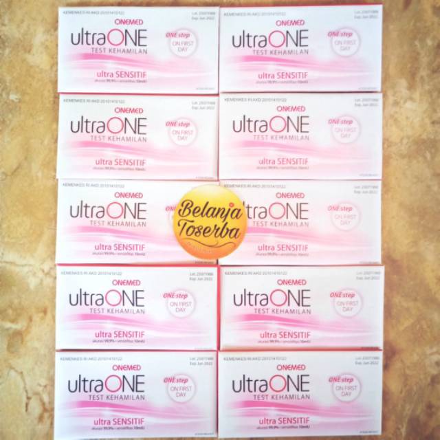 Jual Test Kehamilan Strip Ultraone / Testpack Pregnancy / Test HCG ...