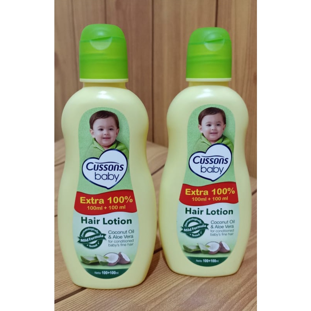 Jual CUSSONS BABY HAIR LOTION COCONUT OIL & ALOE VERA / RAMBUT BAYI ...