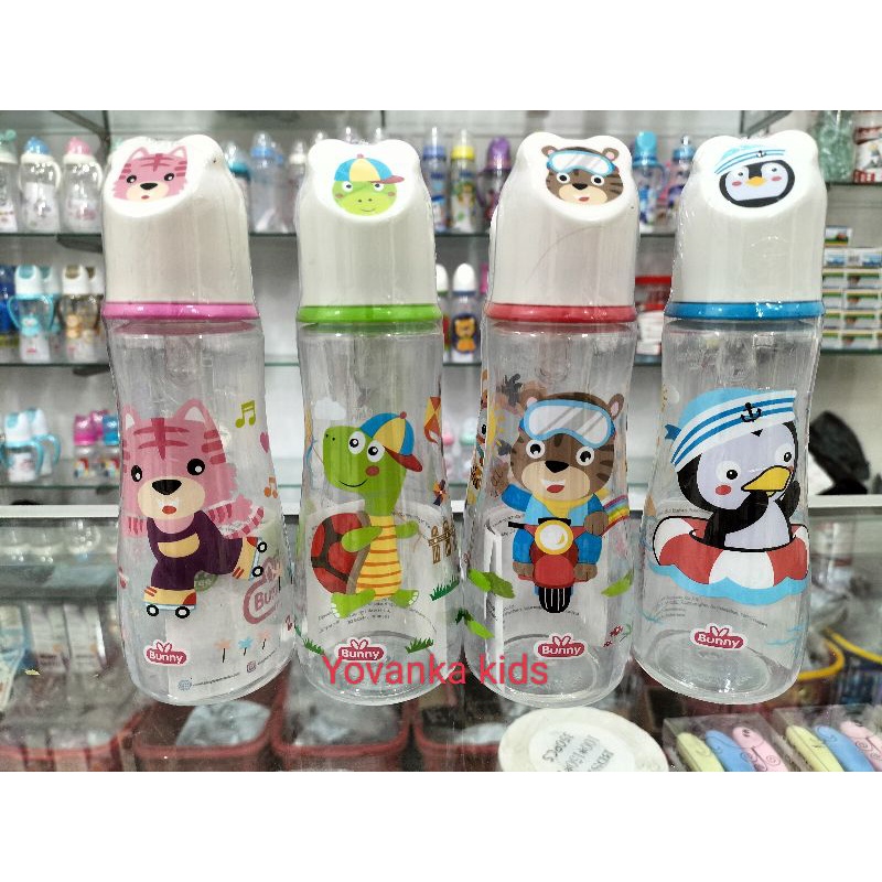 Jual Botol Susu Karakter Lucu Bunny BPA Free 250 Dot Reguler/125 Ml ...