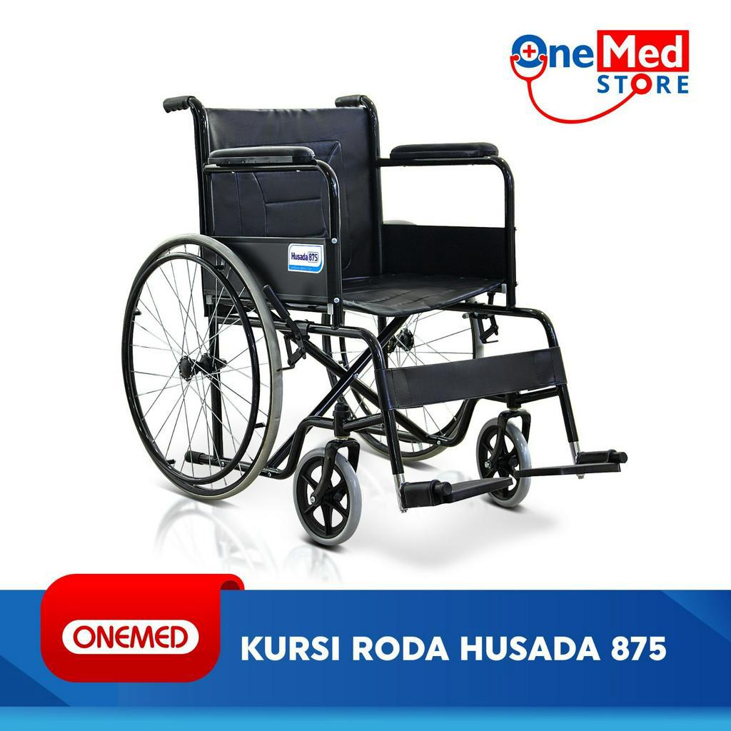 Jual Kursi Roda Husada 875 Ban Mati OneMed | Shopee Indonesia