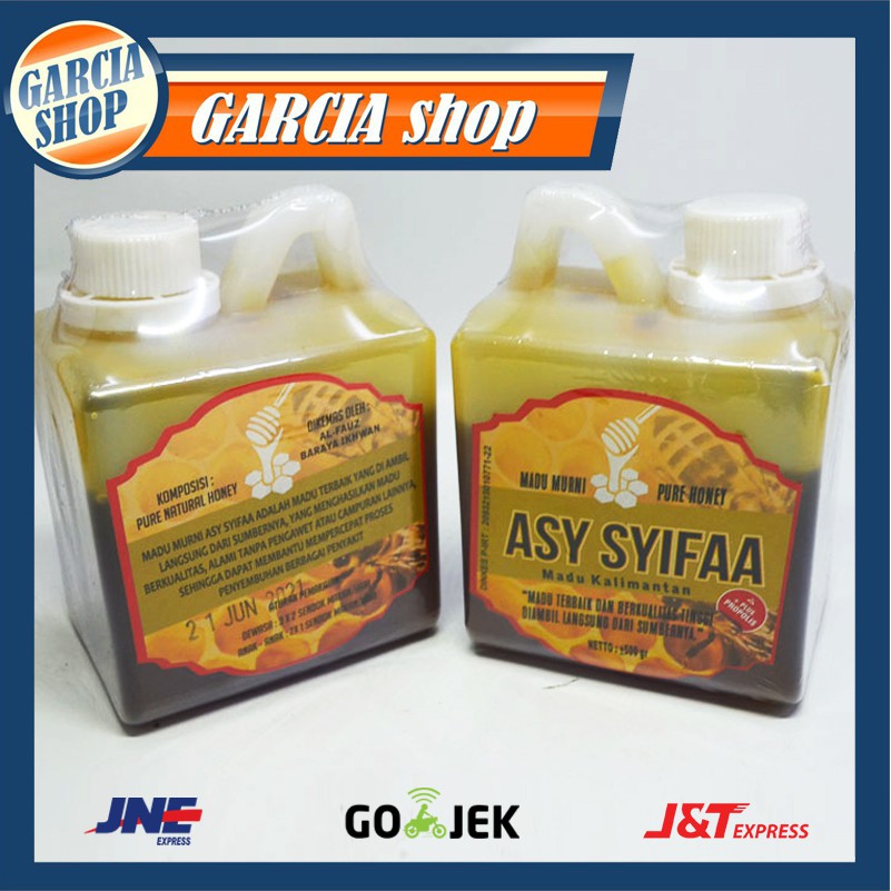 Jual MADU MURNI PURE HONEY PLUS PROPOLIS ASY SYIFA 500GR | Shopee Indonesia
