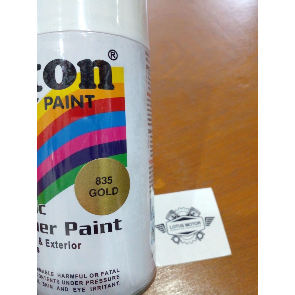 Jual CAT SEMPROT PYLOX GOLD 835 DITON 300ML ORIGINAL | Shopee Indonesia