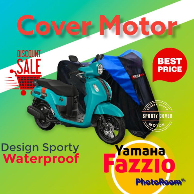 Jual Cover motor Fazzio Sarung Motor Yamaha Fazzio Tutup Motor Fazzio ...