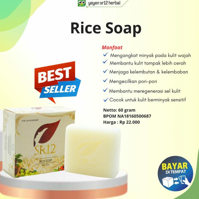 Jual rice herbal soap | Shopee Indonesia