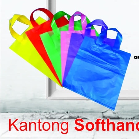Jual Tas Softhandle murah uk. 35x45 isi 25pcs/Plastik Packing warna ...