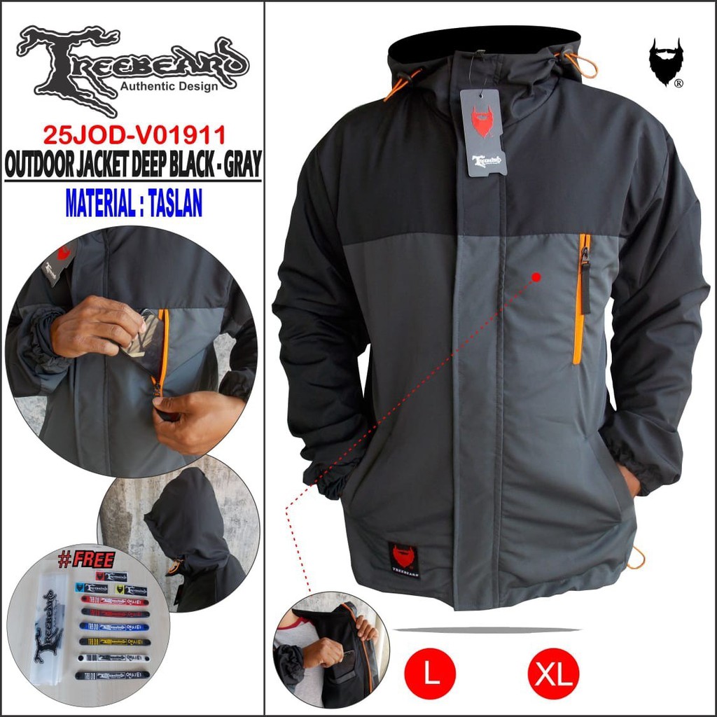 Jual Jaket Outdoor / Jaket Parasut Outdoor Gunung Anti Air Tahan Angin ...