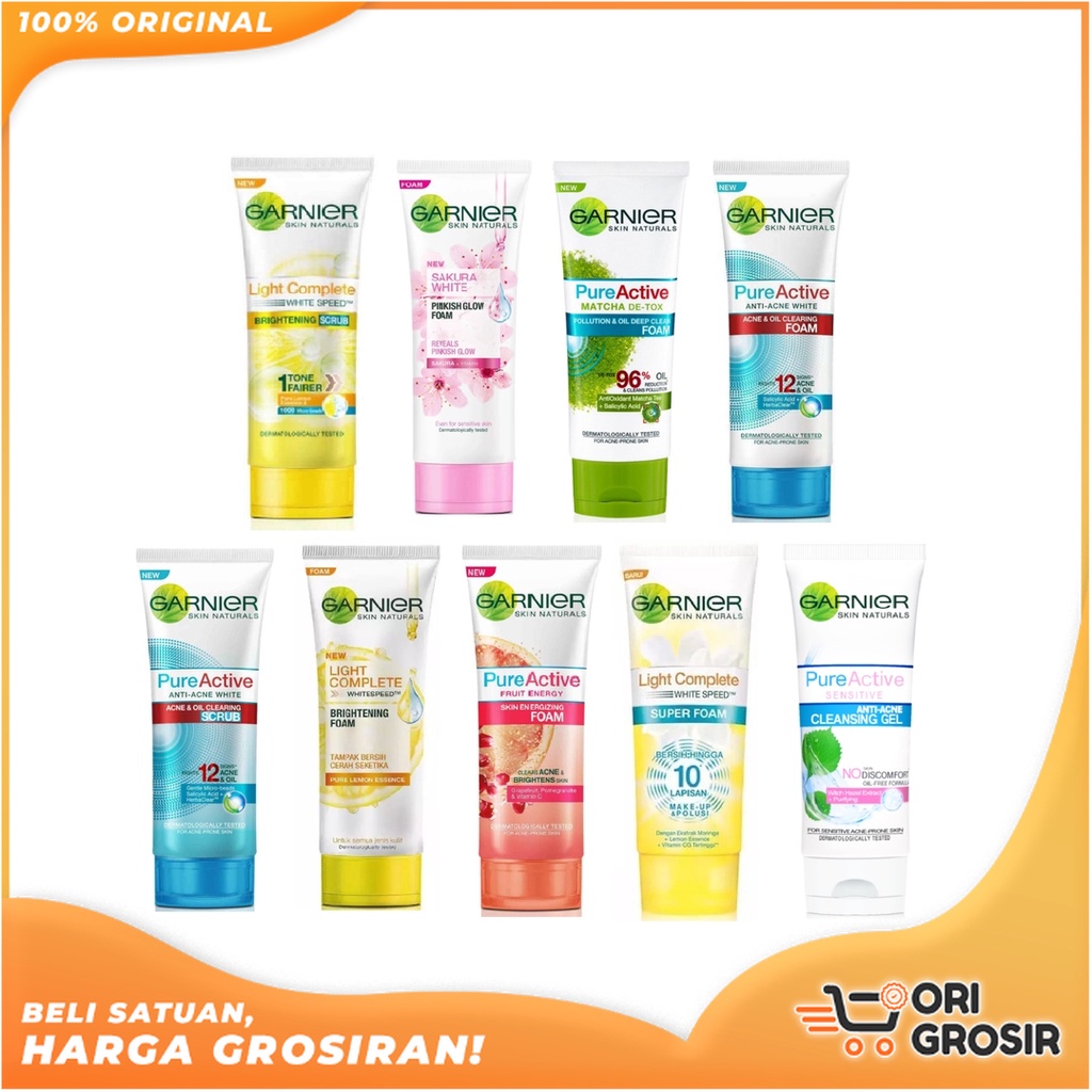 Jual ORI Grosir GARNIER Light Complete Brightening | Pure Active ...