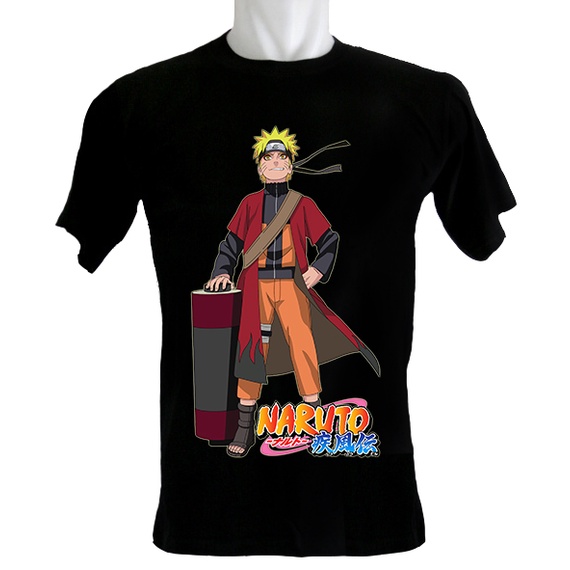 Jual Kaoskaoscorp - Kaos Naruto Sennin Mode - Bahan Katun - Kerah O ...