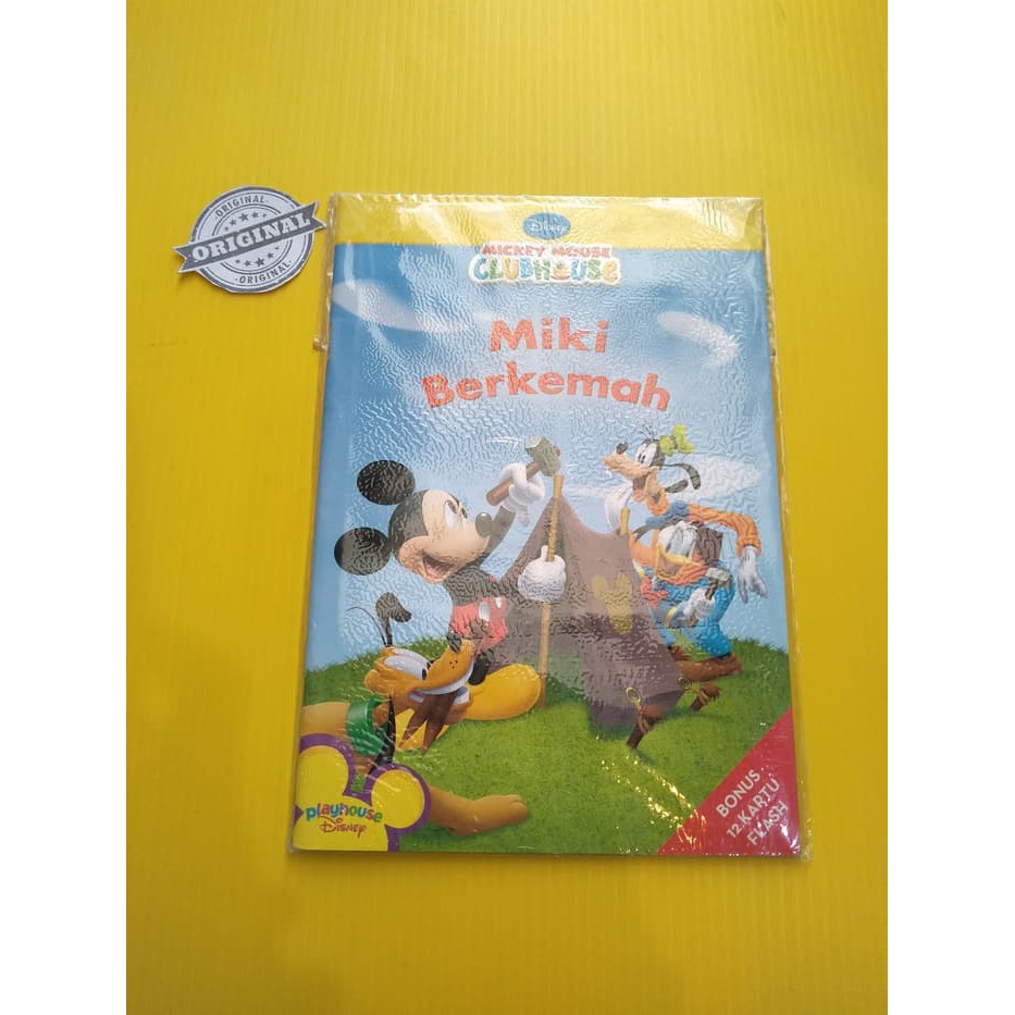 Jual Mickey Mouse Clubhouse : Miki Berkemah | Shopee Indonesia