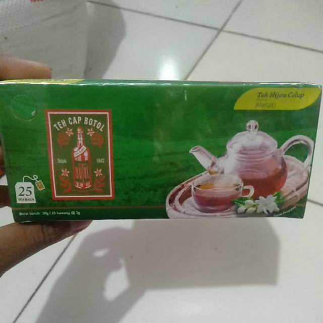 Jual Teh celup cap botol isi 25 tea bags | Shopee Indonesia