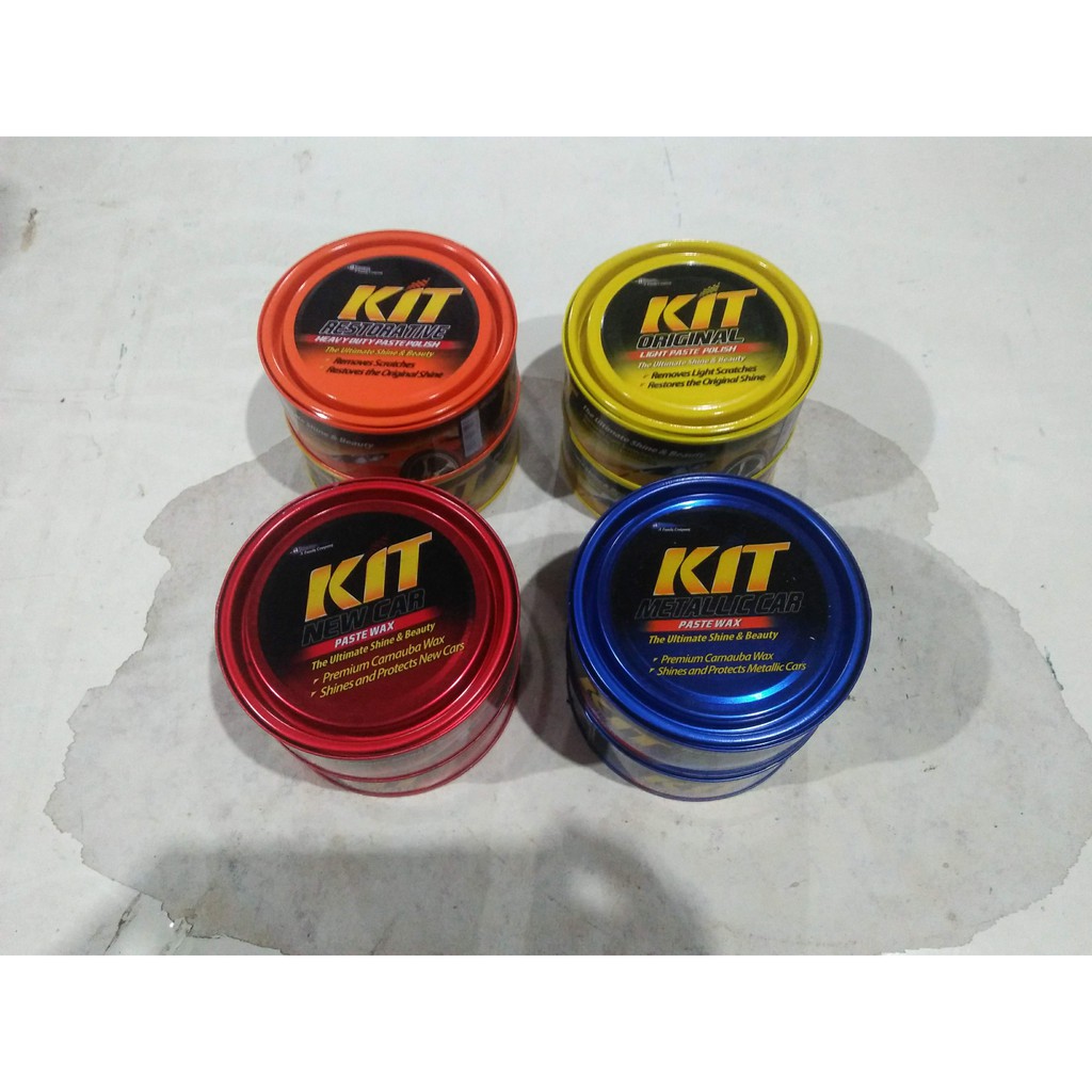 Jual KIT PASTE ORIGINAL NEW PAINT METALLIC RESTORATIVE PASTE WAX 12 x ...