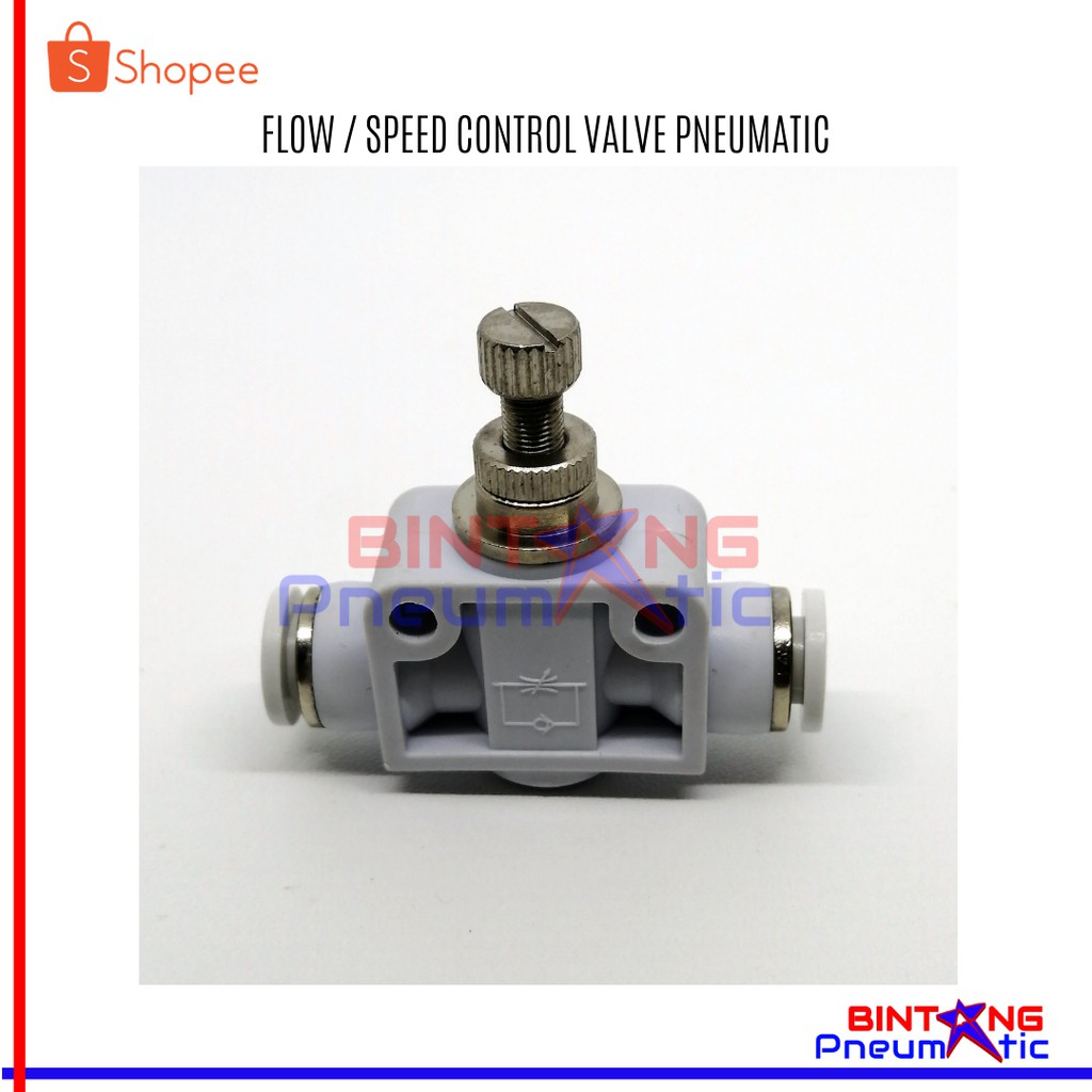 Jual FLOW / SPEED CONTROL VALVE PNEUMATIC STNC SU-08MM | Shopee Indonesia