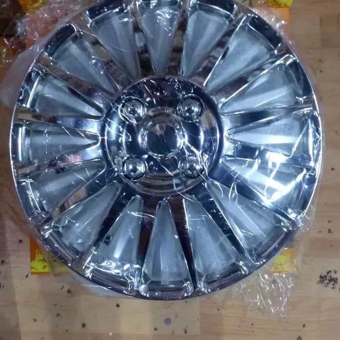Jual Cover Dop Velg Ring 15 Chrome Universal | Shopee Indonesia