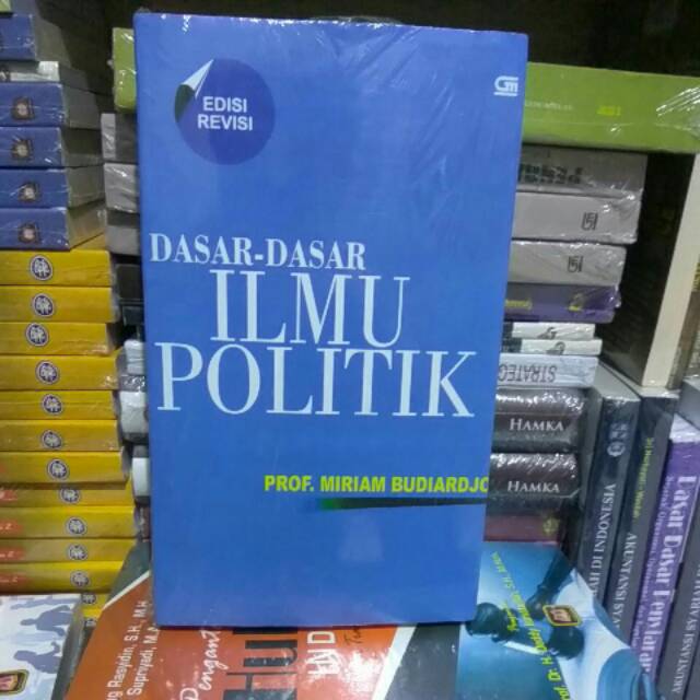 Jual Dasar Dasar Ilmu Politik Edisi Revisi By Profmiriam Budiardjo Shopee Indonesia 