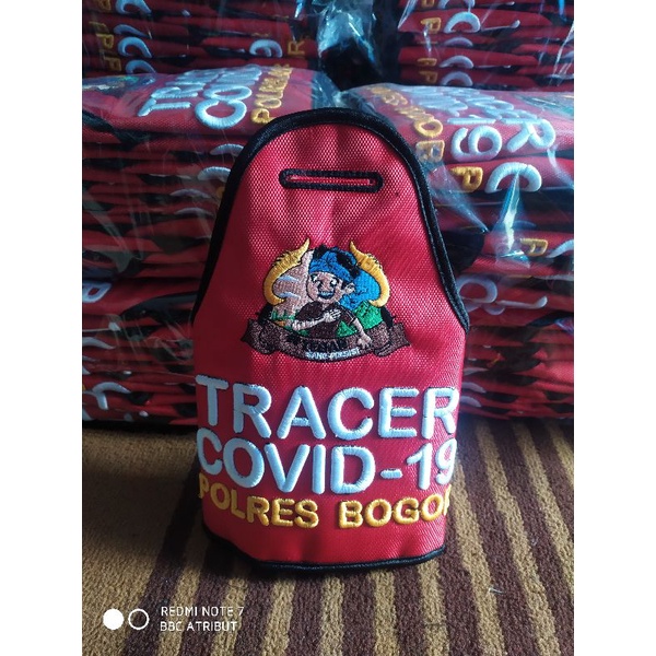 Jual Ban Lengan Tracer COVID-19 Logo Costum | Ban Lengan Lusinan | Shopee Indonesia
