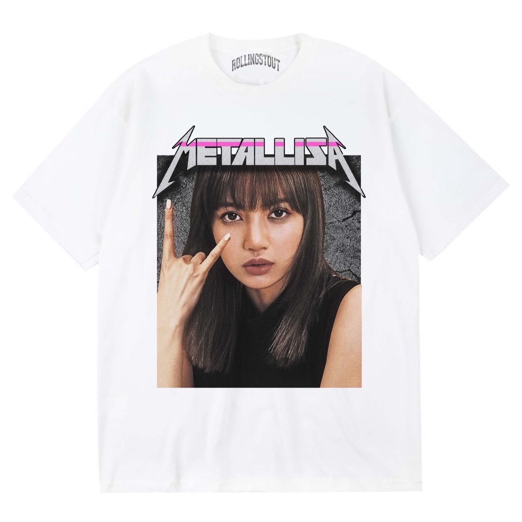 Jual Tshirt - Metallisa Series | Kaos Band | BAJU MUSIK METAL ROCK | Rollingstout | Shopee Indonesia