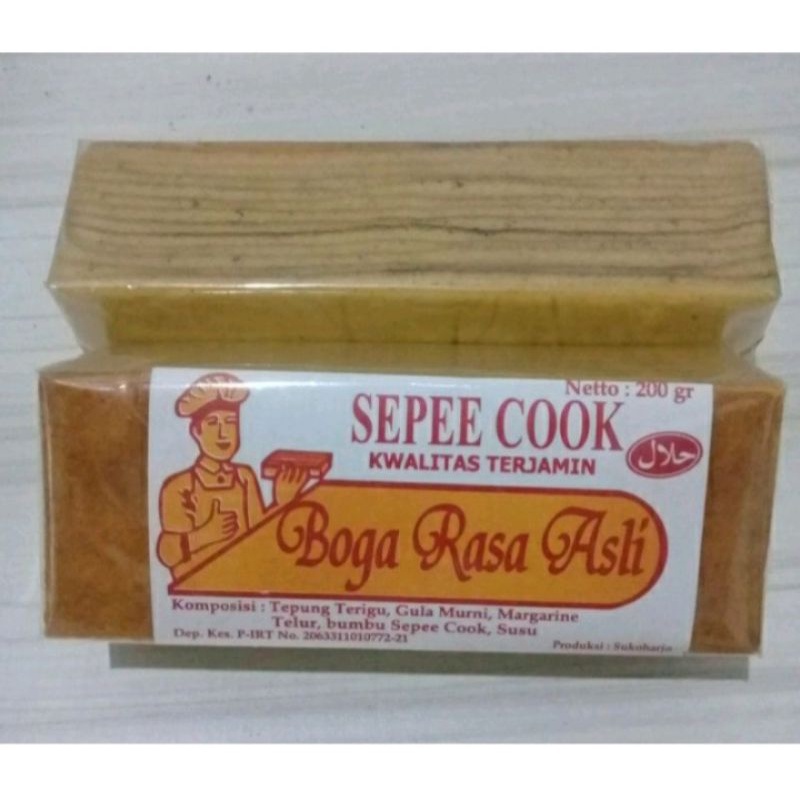 Jual Roti Lapis Legit Spee Cook Boga Rasa Asli 200g | Shopee Indonesia