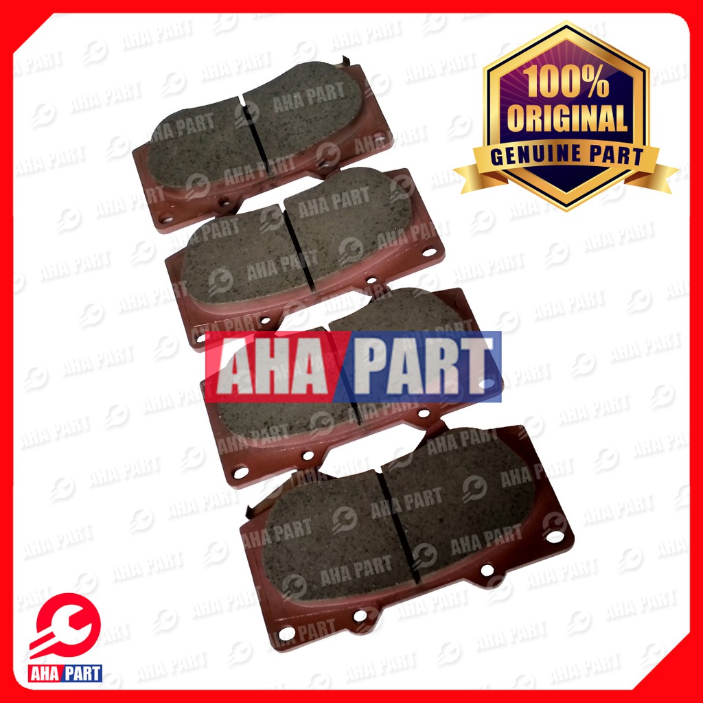 Jual TOYOTA BRAKE PAD / KAMPAS REM DEPAN FORTUNER / HILUX 04465-0K090 ...