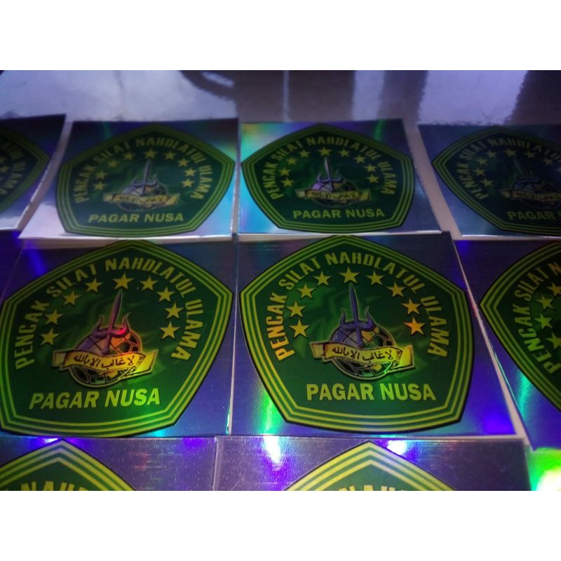 Jual sticker pagar nusa hologram printting | Shopee Indonesia