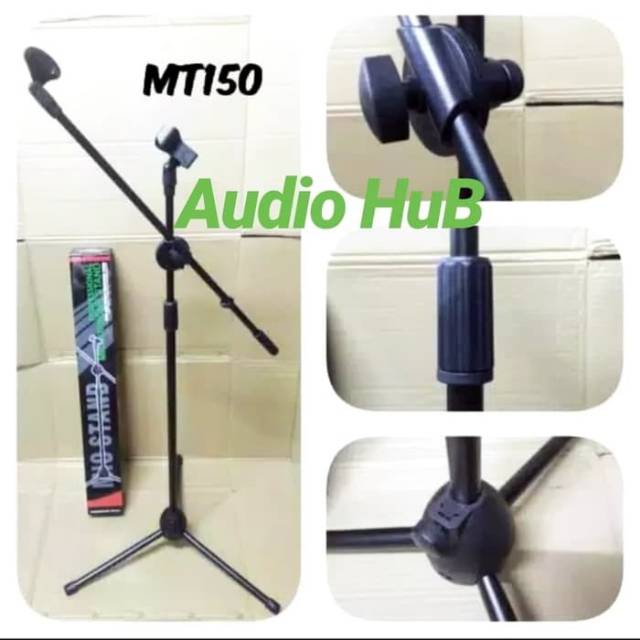 Jual Stand Mic Lantai MT150 Standing microphone MT 150 | Shopee Indonesia