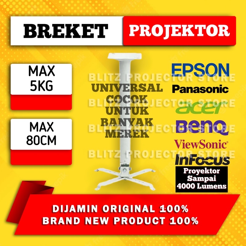 Jual BREKET - BRACKET - PROJEKTOR - PROYEKTOR - CEILING - GANTUNG ...