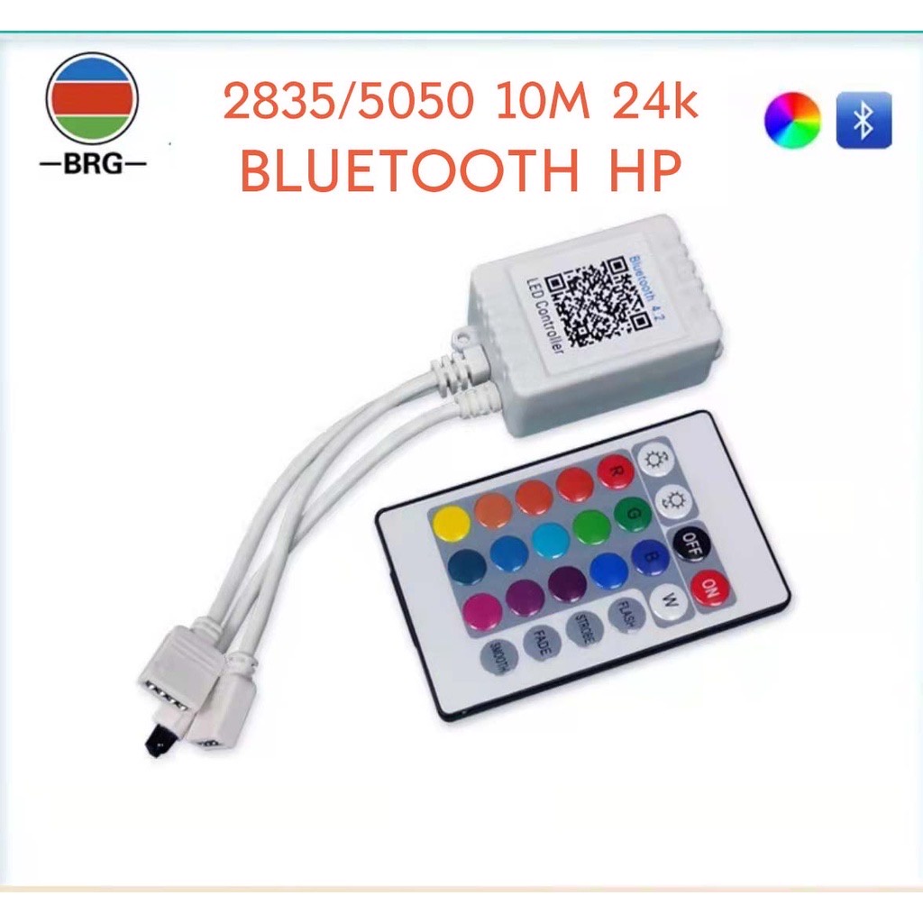 Jual CONTROLLER REMOTE 24key UNTUK LED STRIP RGB 4 PIN SMD 2835 3528 ...