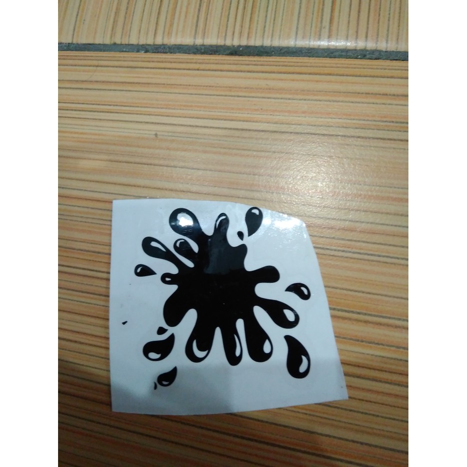Jual stiker custom motif bercak cutting stiker crot noda | Shopee Indonesia