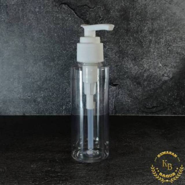 Jual BOTOL PUMP 100 ML RF / BOTOL 100ML / TUTUP PUMP NECK 24 | Shopee Indonesia