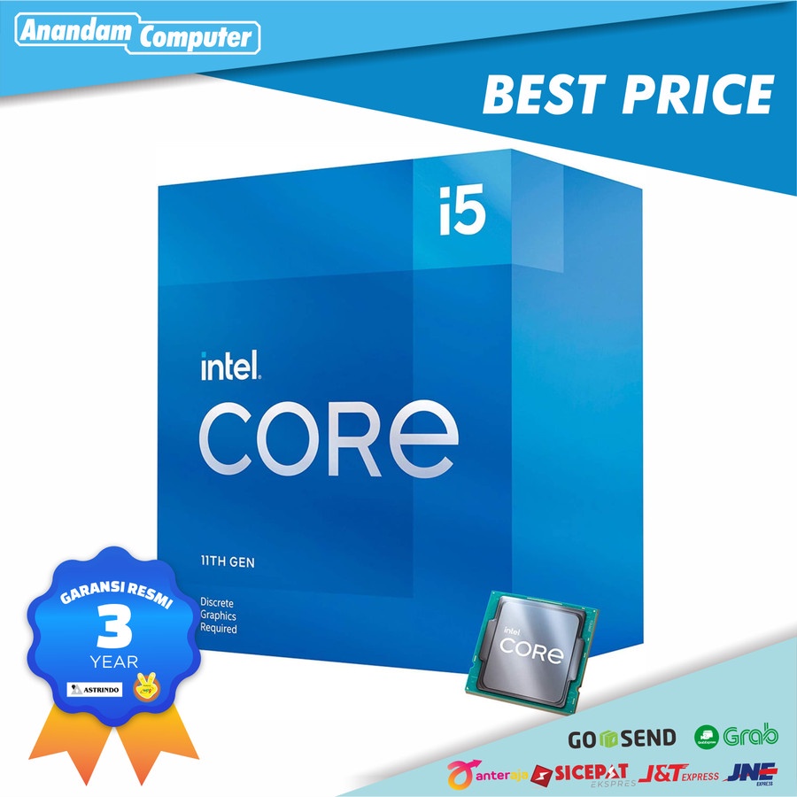 Jual Intel Core i5 11400F - 6 Core 12 Thread up to 4.40Ghz | Shopee Indonesia