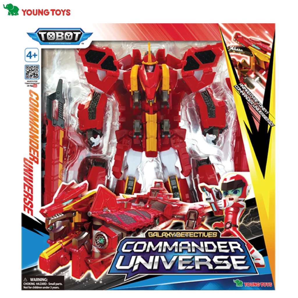 Jual TOBOT Galaxy Detectives Commander Universe Robot Figure | Shopee ...
