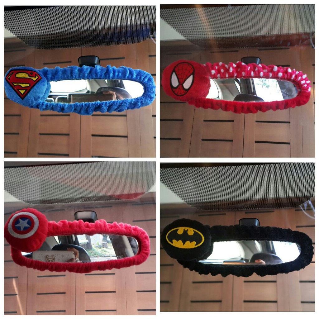 Jual Sarung Spion Mobil Superman Batman Spiderman Captain America ...