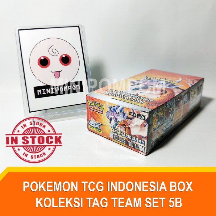 Jual Te9054.Opu Pokemon Tcg Indonesia - Booster Box Koleksi Tag Team Set 5B E80F401 | Shopee ...