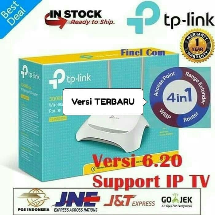 Jual Terbaru TP-LINK TL-WR840N / tplink router wifi / router repeater ...