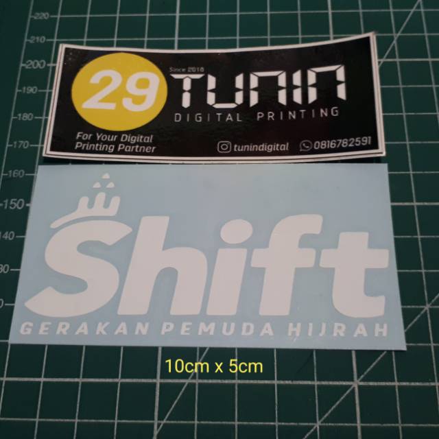 Jual Cutting sticker decal oracal shift hijrah | Shopee Indonesia