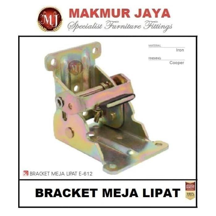 Jual Engsel Siku Kaki Meja Lipat / Bracket Siku Kaki Meja Lipat E-612 ...